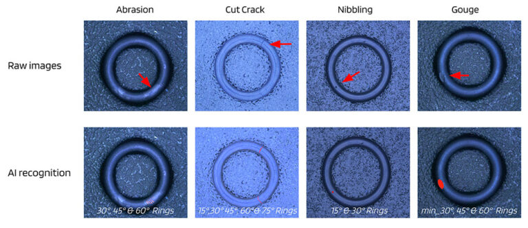 O-Ring Final Inspection Application - UnitX