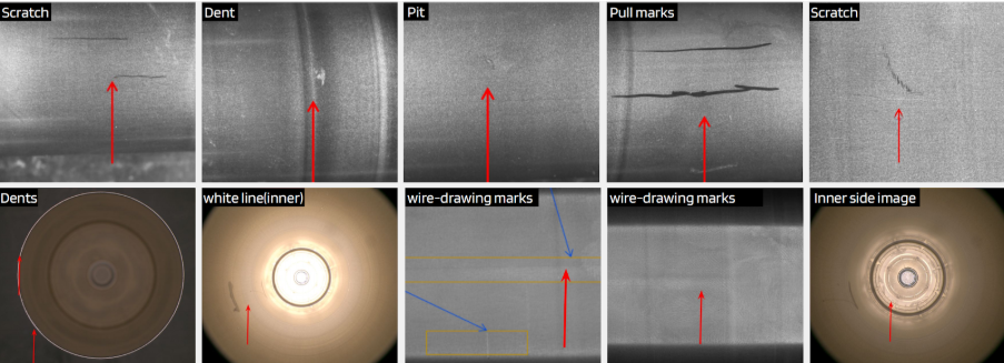 Cylindrical Battery Housing Inspection & Endoscope AI | UnitX